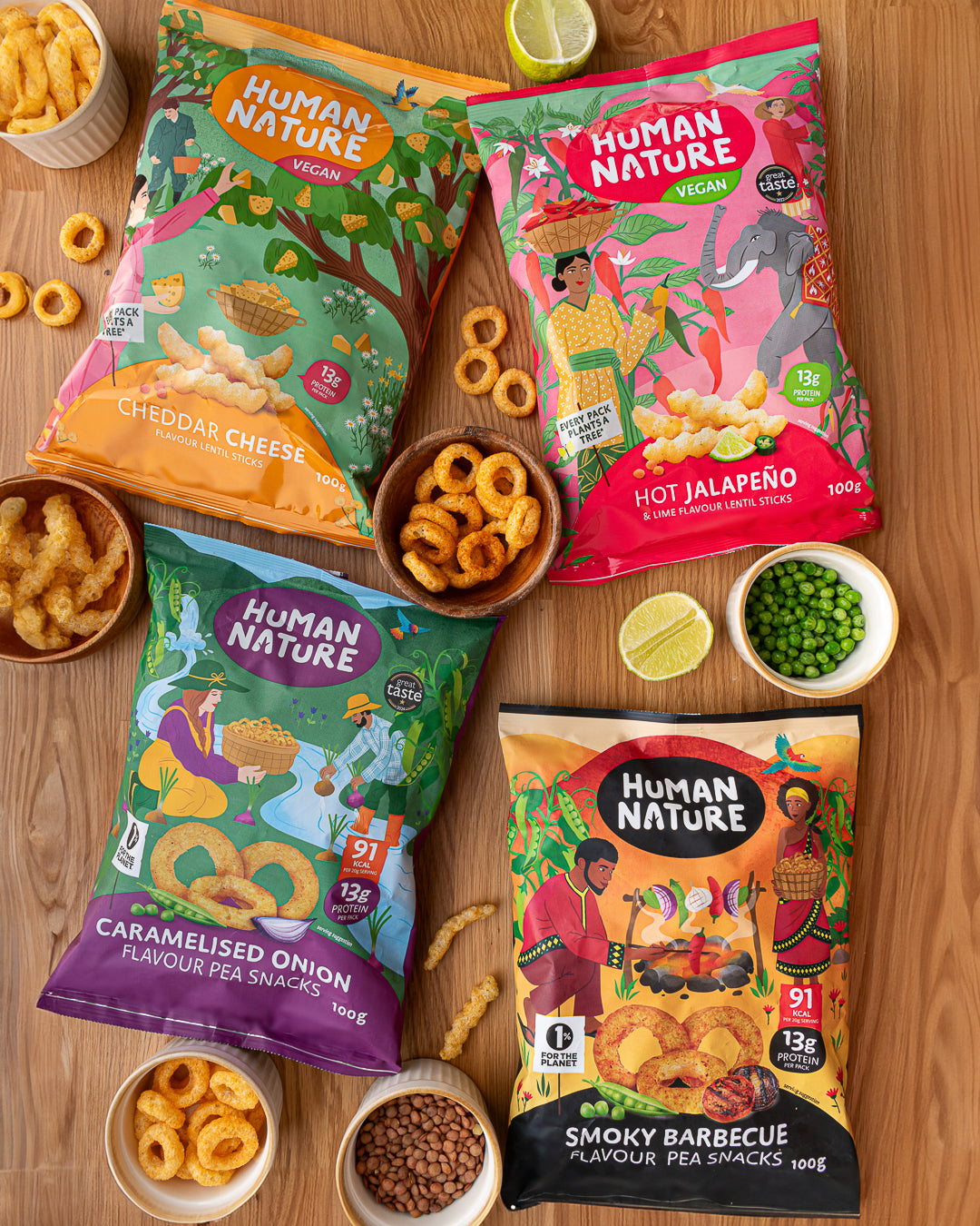 Human Nature Foods: Healthier snacks for you & the planet