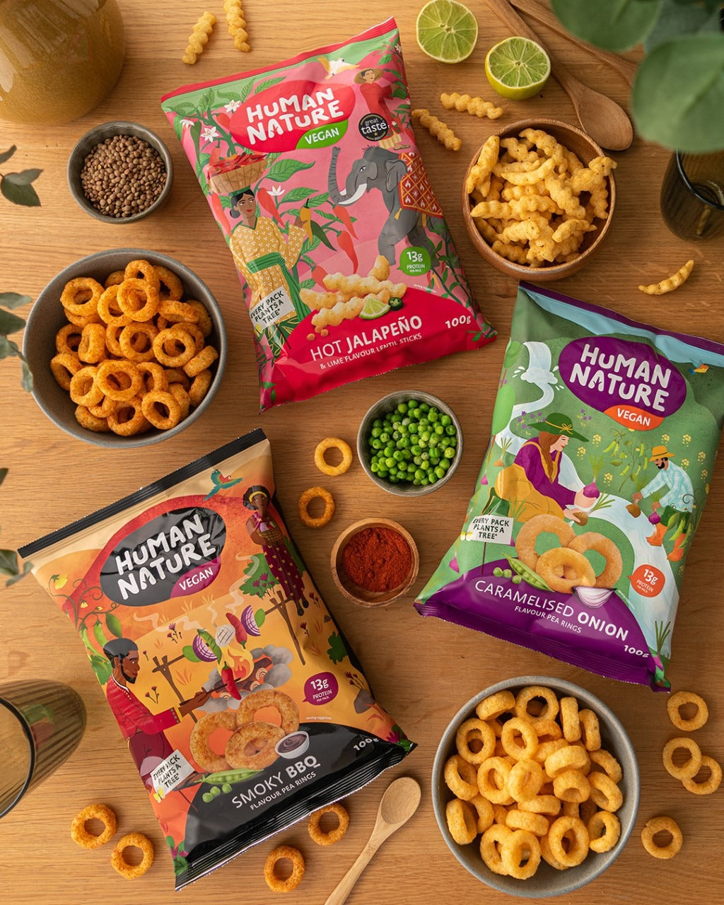 Human Nature Foods: Healthier snacks for you & the planet