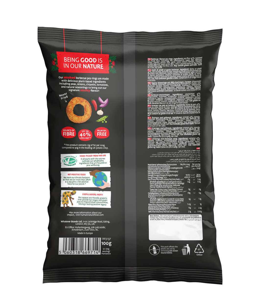 Human Nature Foods: Healthier snacks for you & the planet
