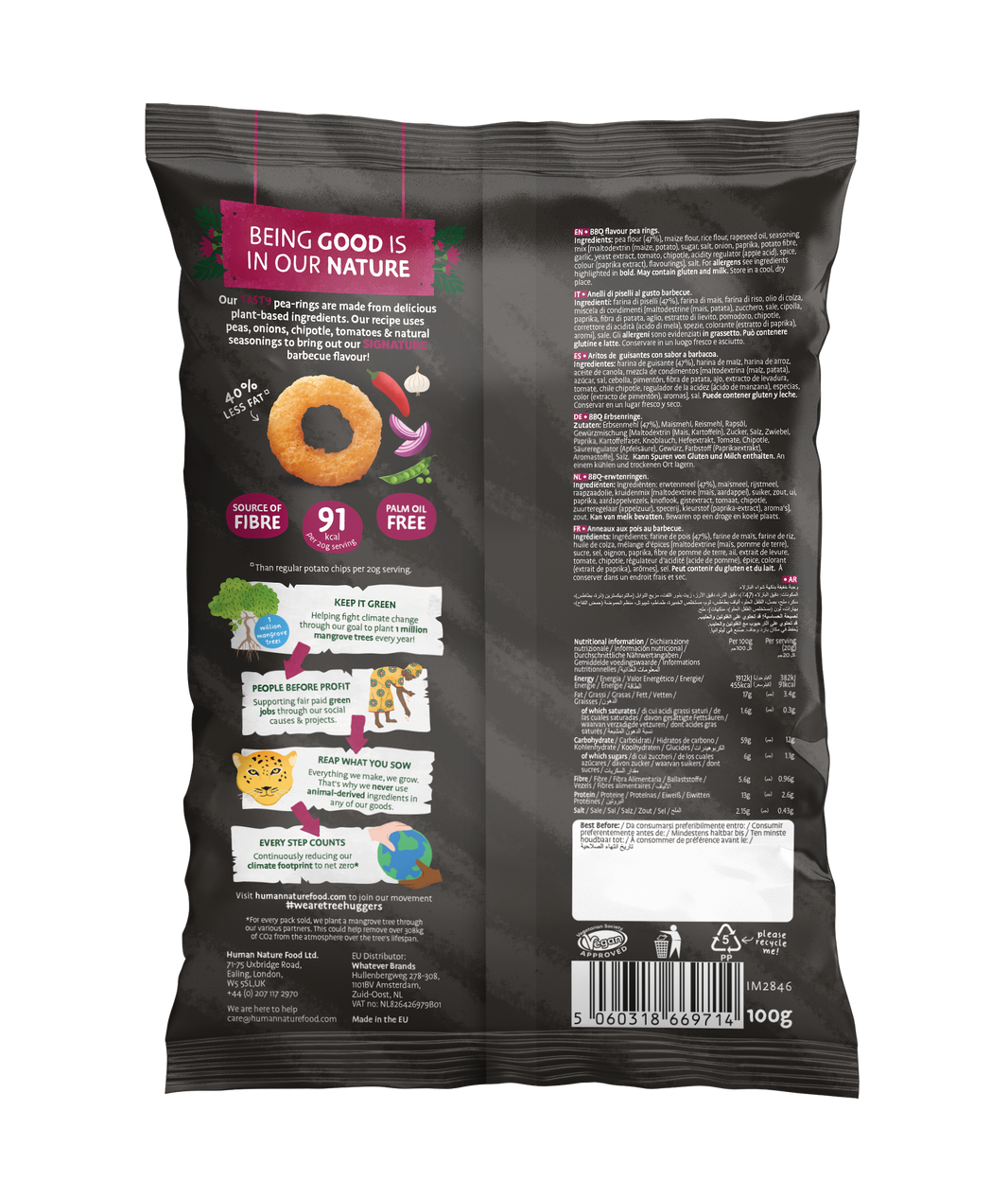 Human Nature Foods: Healthier snacks for you & the planet